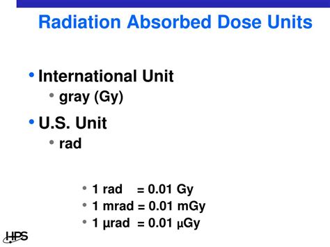Ppt Introduction To Radiation Radiation Units Powerpoint