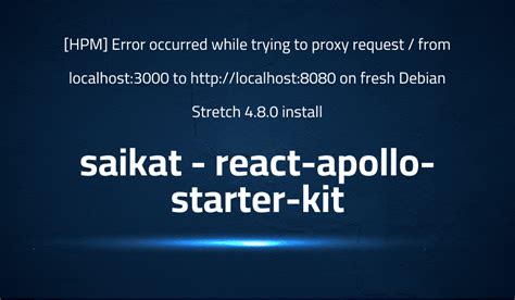 [hpm] error occurred while trying to proxy request from localhost