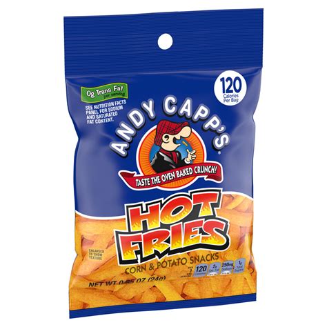 Andy Capp Hot Fries 72 0 85 Oz Conagra Foodservice