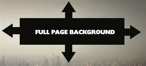 css fullscreen background