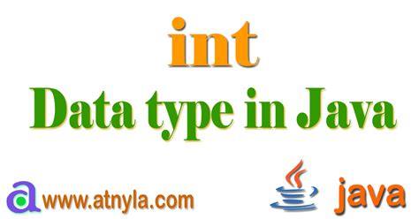 int data type in java programming language atnyla