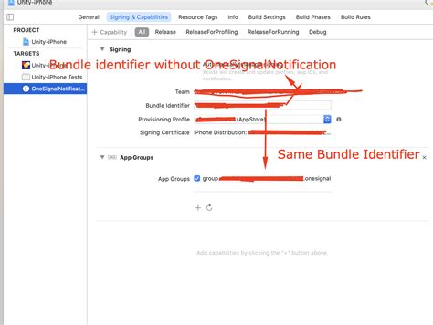 ios unity this application or a bundle it contains has the same bundle