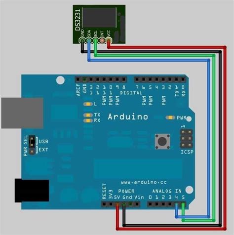 ds3231 at24c32 i2c precision real time clock and memory