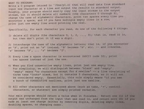 solved what to program write a c program input one