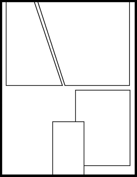 Manga Template 16 By Comic Templates On Deviantart