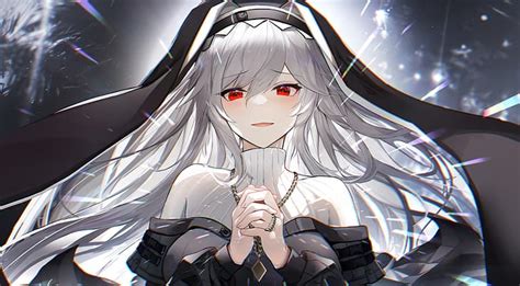 Hd Wallpaper Anime Girls Nun Outfit Wallpaper Flare