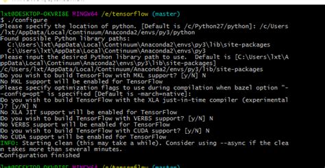 bazel problems in win10 tensorflow stack overflow