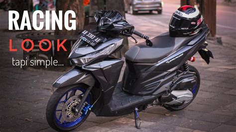Modifikasi Vario 125 Simple Racing Look Youtube