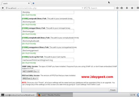 install cacti 0 8 8f network monitoring tool from source