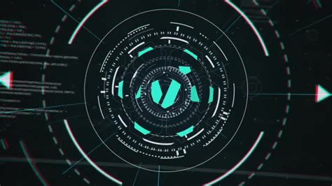 digital hud logo reveal after effects templates motion array