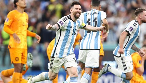 Football World Cup Argentina Beat Netherlands On Penalties To Reach