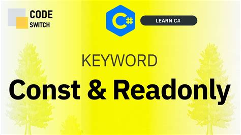 using const and readonly keywords difference in c when to use const