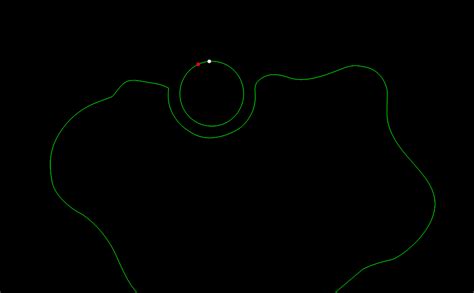 python how to draw a circular arc using 2 extreme points radius and