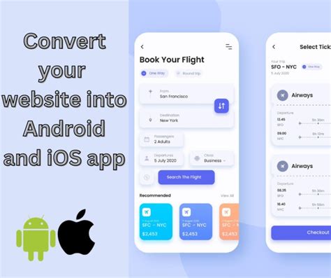 convert your website into android and ios app by amosolaitan fiverr