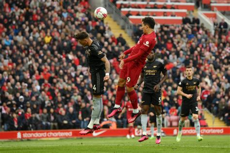 Premier League Liverpool Equalise Against Arsenal Crystal Palace
