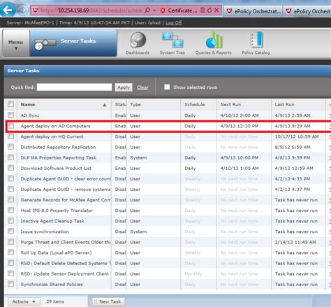 information security blog how to auto deploy mcafee epo 4 6 agents on