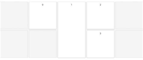 configuring the grid layout in blazor dashboard layout