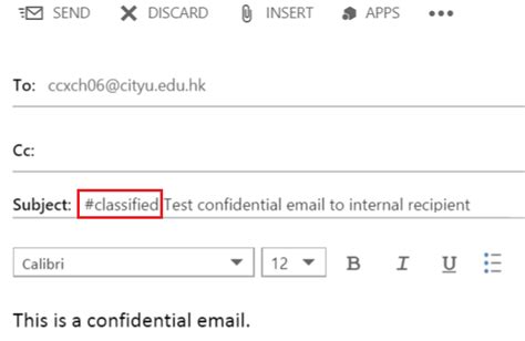 sending viewing confidential email with outlook web app owa