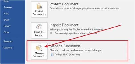 5 Methods To Recover Previous Version Of Word Document