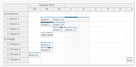 view types scheduler daypilot documentation scheduling for html5