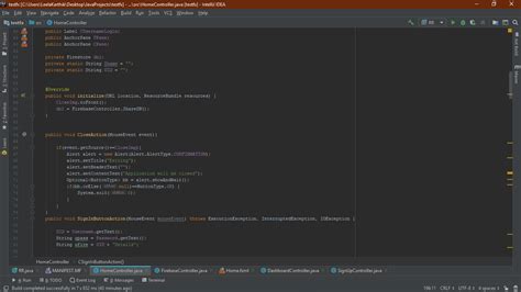 java javafx application with firebase realtime database not working