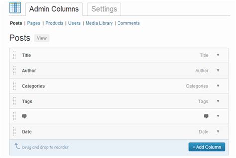 how to add and customize the admin columns in wordpress