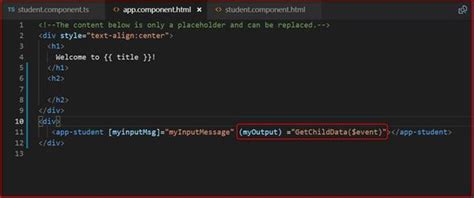 exploring input and output decorator in angular tutorials link
