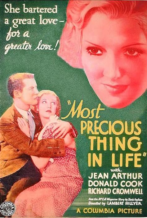 Most Precious Thing In Life 1934
