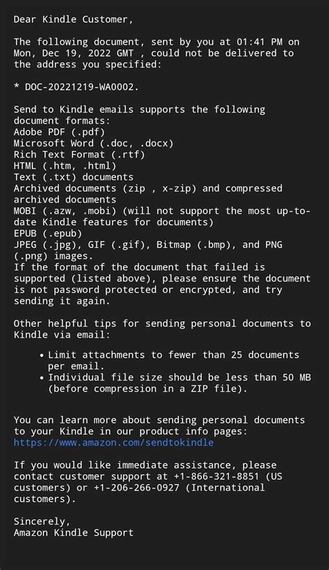 does anyone know why kindle is not accepting pdf s lately what s the