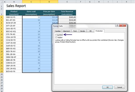 how to protect cells in your excel report in 3 easy steps