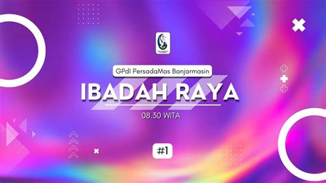 Ibadah Raya I Gpdi Persadamas Banjarmasin Minggu 23 Oktober 2022 Youtube
