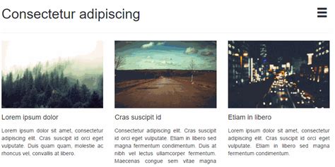 pure css3 parallax menu codemyui