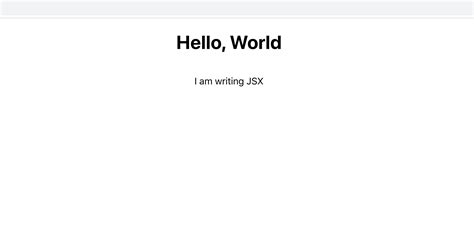 how to create react elements with jsx digitalocean