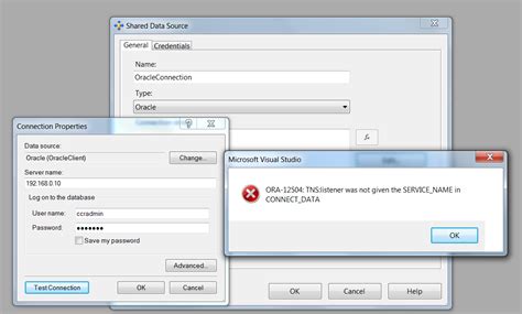 solved ora 12504 tns listener was not given the service name in