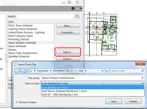 export revit element properties into an excel file ideate bimlink