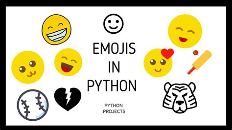 emojis in python statement python scripts youtube