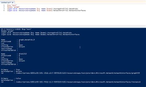 powershell get all resources attached to an azure vm stack overflow