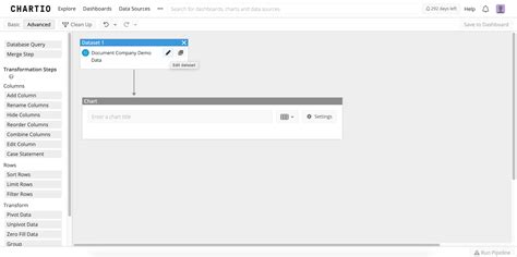 Data Pipeline Steps Chartio Documentation