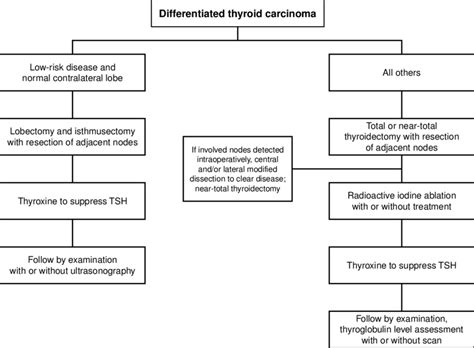 2 Algorithm For The Management Of Primary Differentiated Thyroid