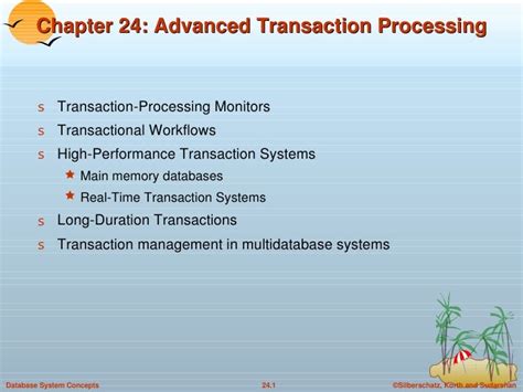 24 advanced transaction processing in dbms