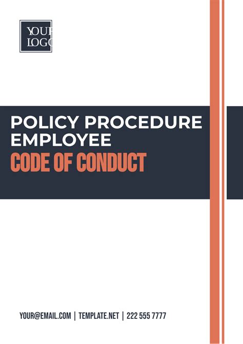Page 3 Free Code Of Conduct Templates And Examples Edit Online