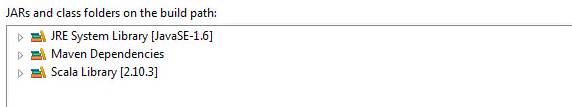 why do i get `java lang noclassdeffounderror scala