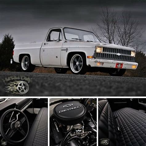 Slammed Cammed Squarebody Silverado Chevy C10 Hot Rat Street Rod Patina