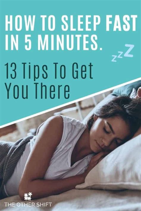 How To Sleep Fast In 5 Minutes 13 Tips To Get You There – The Other Shift