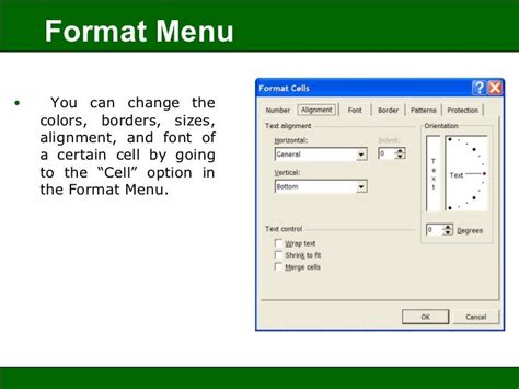 microsoft excel presentation