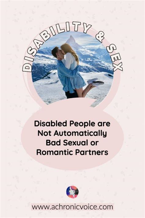 disability and sex disabled people are not automatically bad sexual or