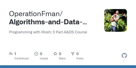 github operationfman algorithms and data structures programming with