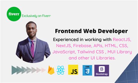 do frontend react next js html css web projects by akinyemisamson fiverr