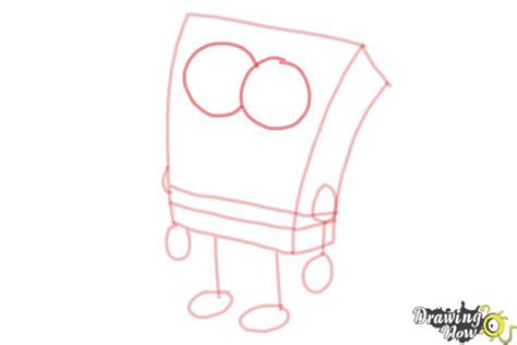 How To Draw Spongebob Step By Step Drawingnow