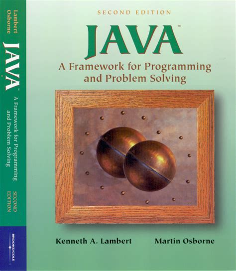java a framework for programming and problem solving